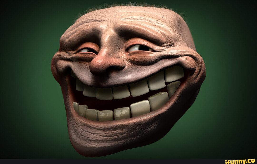 Cursed_trollface memes. Best Collection of funny Cursed_trollface pictures on iFunny