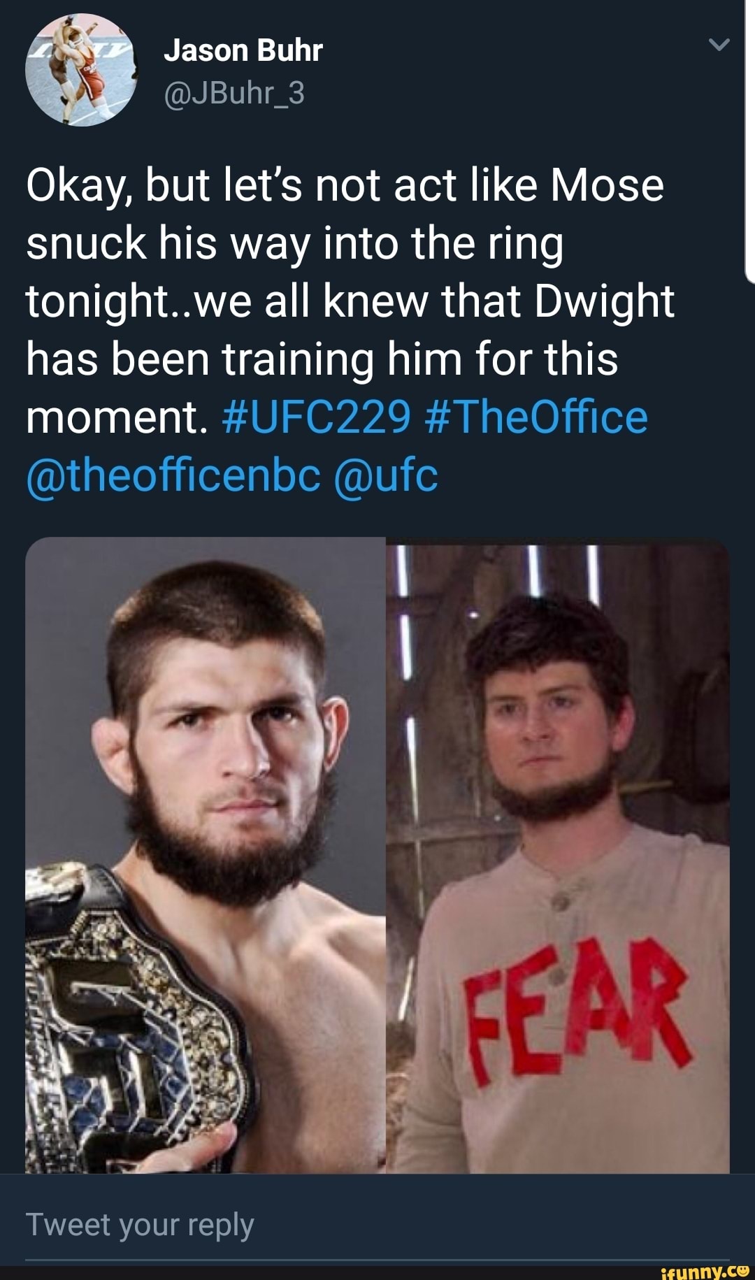 Okay, but let’s not act like Mose snuck his way into the ring tonight ...