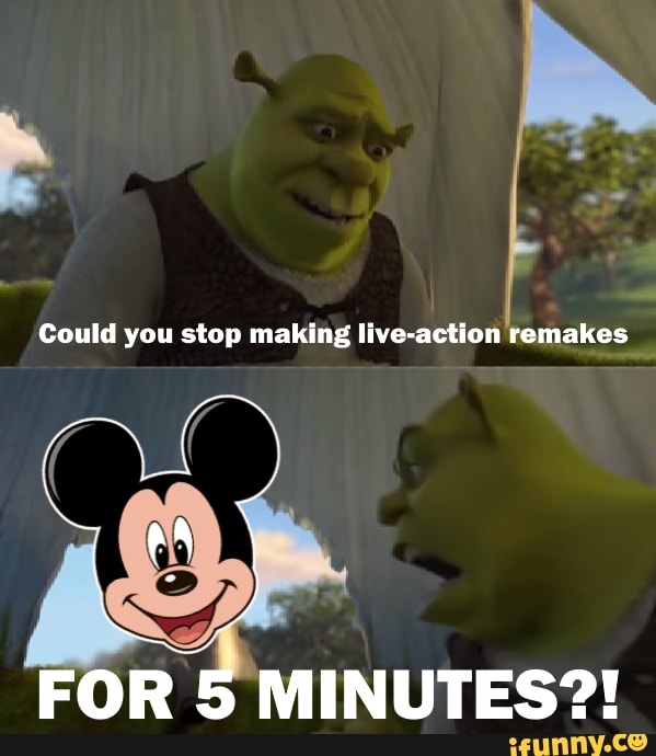 Shrek wants Disney for once to stop making live-action woke remakes ...
