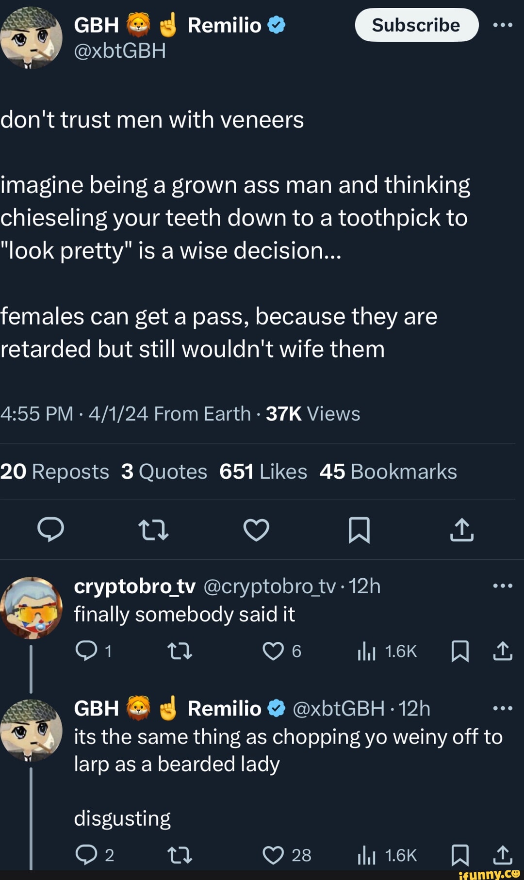 Veneers memes. Best Collection of funny Veneers pictures on iFunny