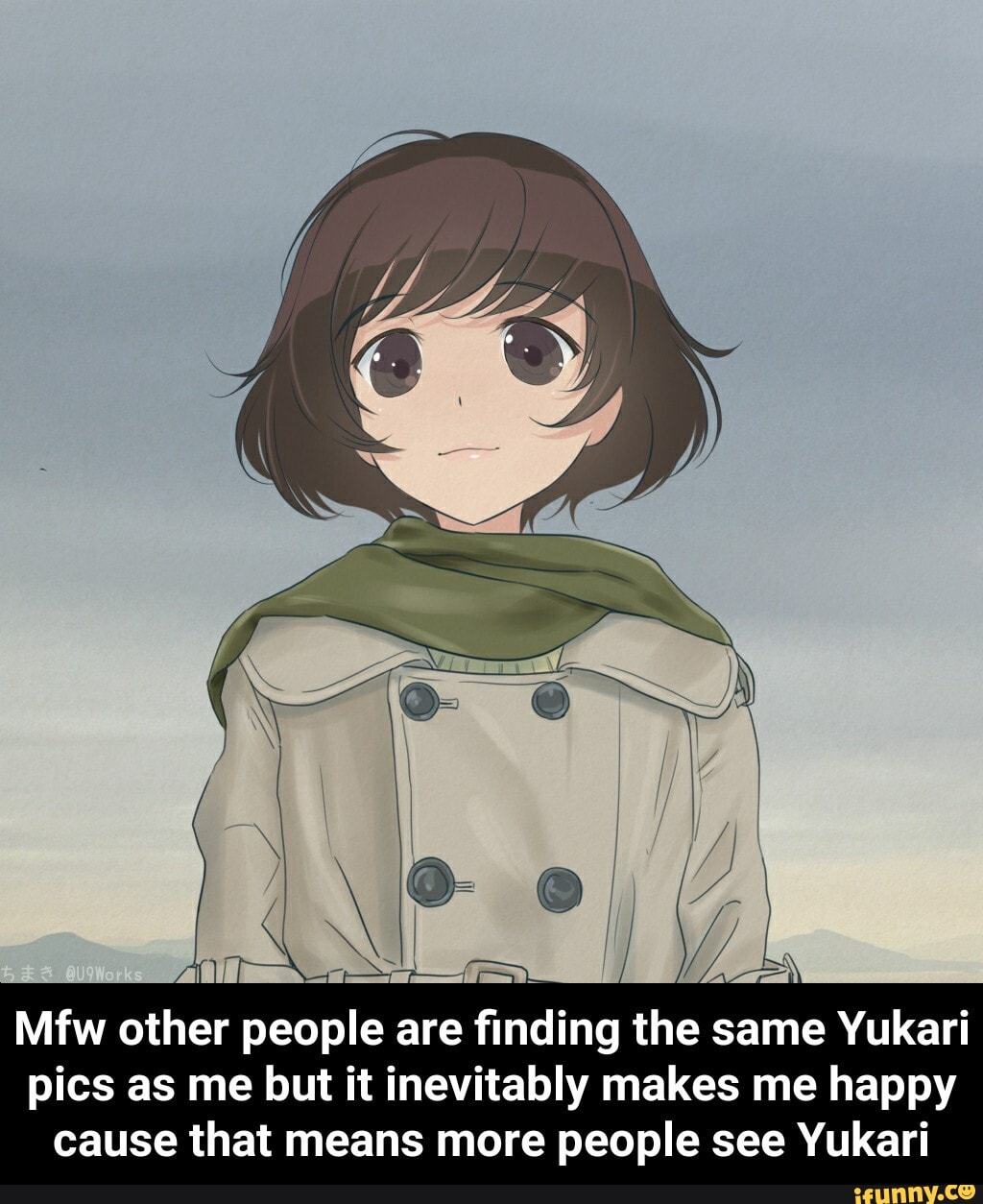 Mfw other people are finding the same Yukari pics as me but it ...