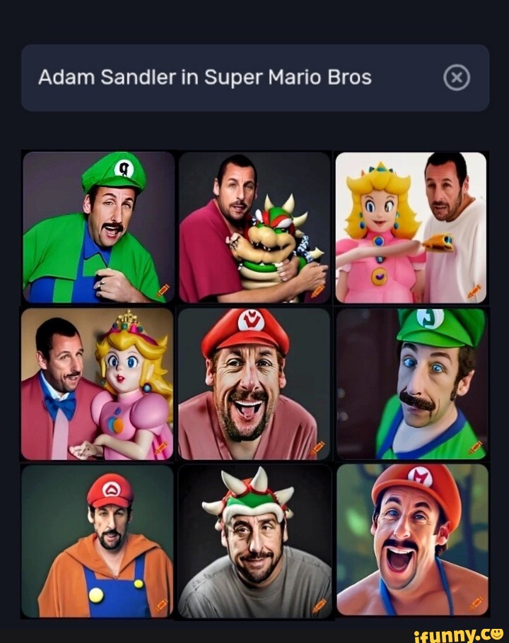 Er in Super Mario Bros Adam Sand --S- - iFunny