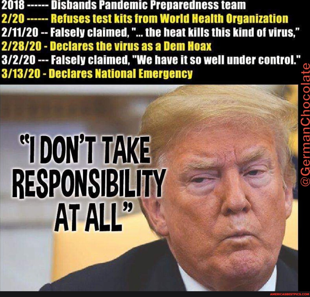 16 Disbands Pandemic Preparedness team Refuses test kits from World ...