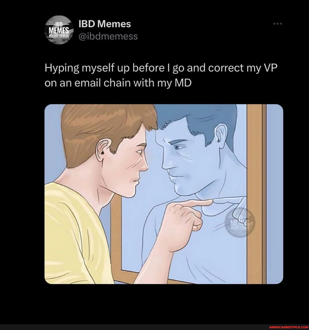 (IG @ibd_memes) - IBD Memes MEMES ~@ibdmemess Hyping myself up before I ...