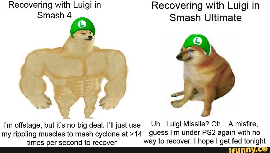 Recovering with Luigi in Recovering with Luigi in Smash 4 Smash ...