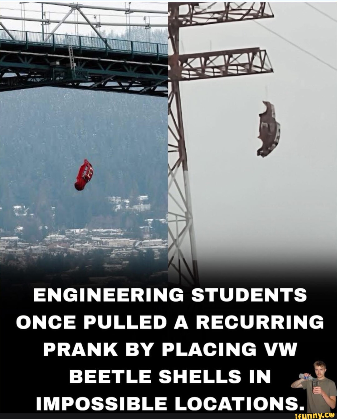 Al\ ENGINEERING STUDENTS ONCE PULLED A RECURRING PRANK BY PLACING VW ...