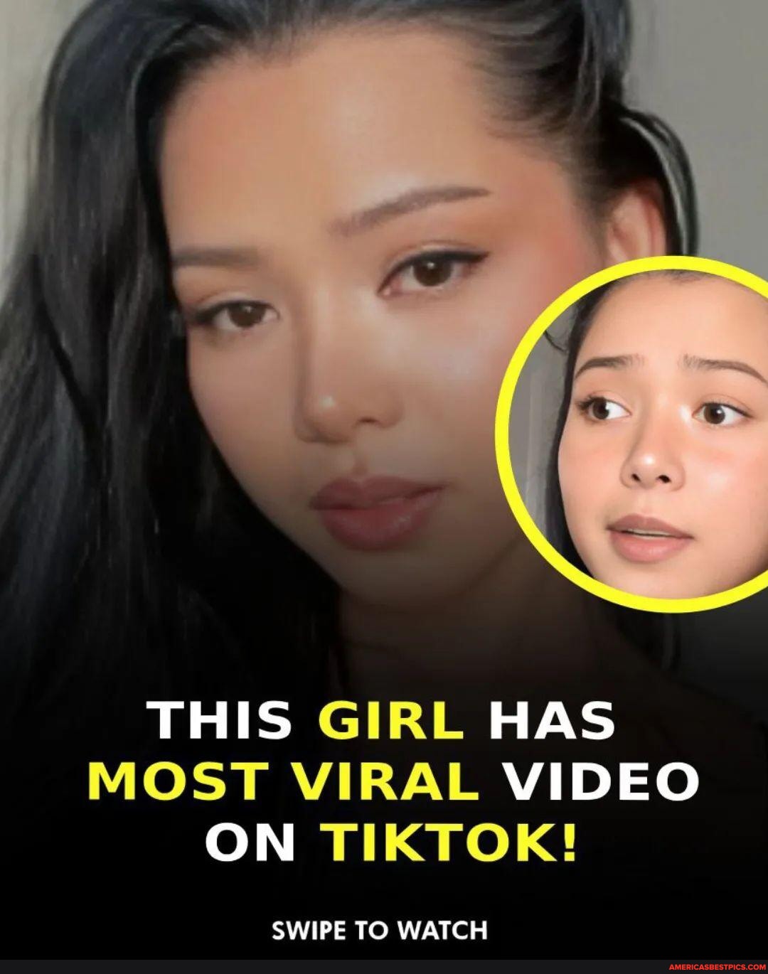 THIS GIRL HAS MOST VIRAL VIDEO ON TIKTOK! SWIPE TO WATCH - America’s ...