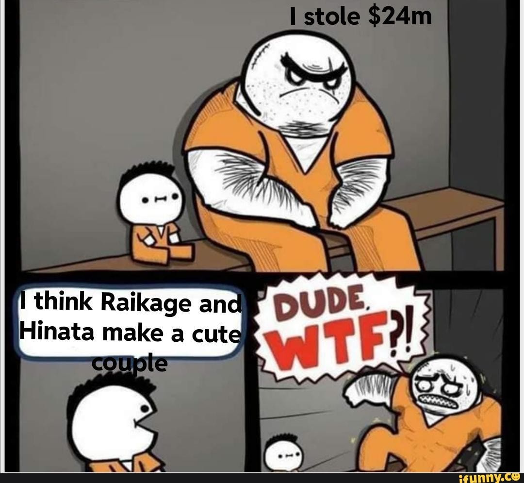 Stole think Raikage and Hinata make a cute - iFunny