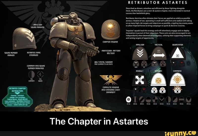 The Chapter in Astartes - The Chapter in Astartes - iFunny