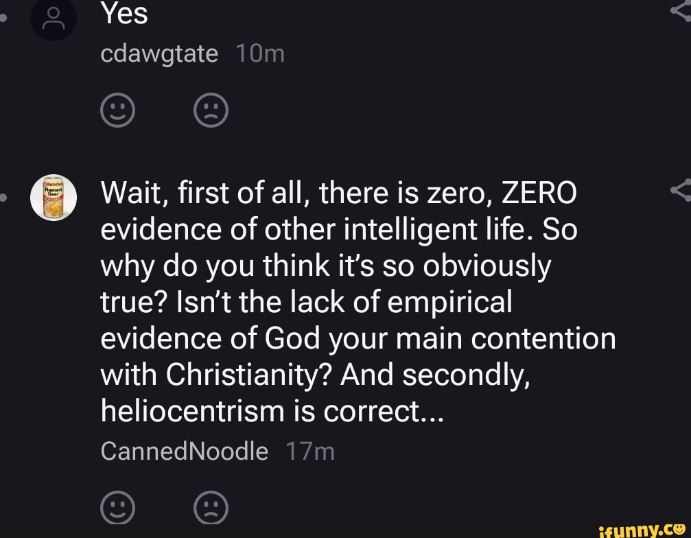 Yes cdawgtate Wait, first of all, there is zero, ZERO evidence of other ...