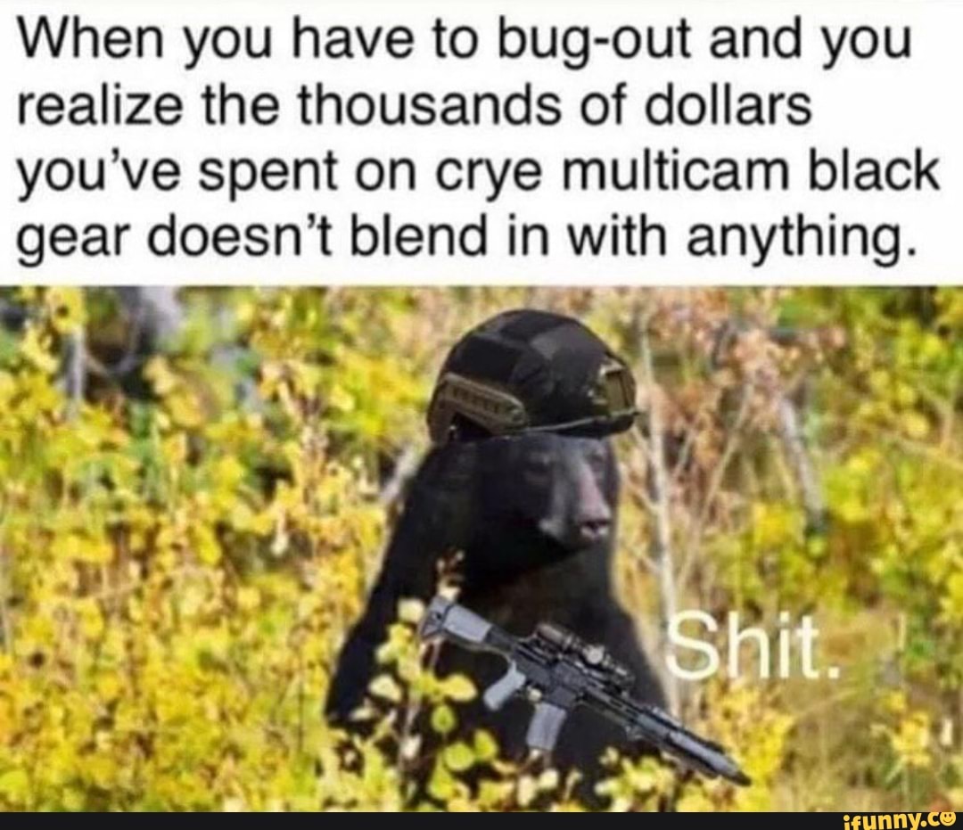 When you have to bug-out and you realize the thousands of dollars you ...