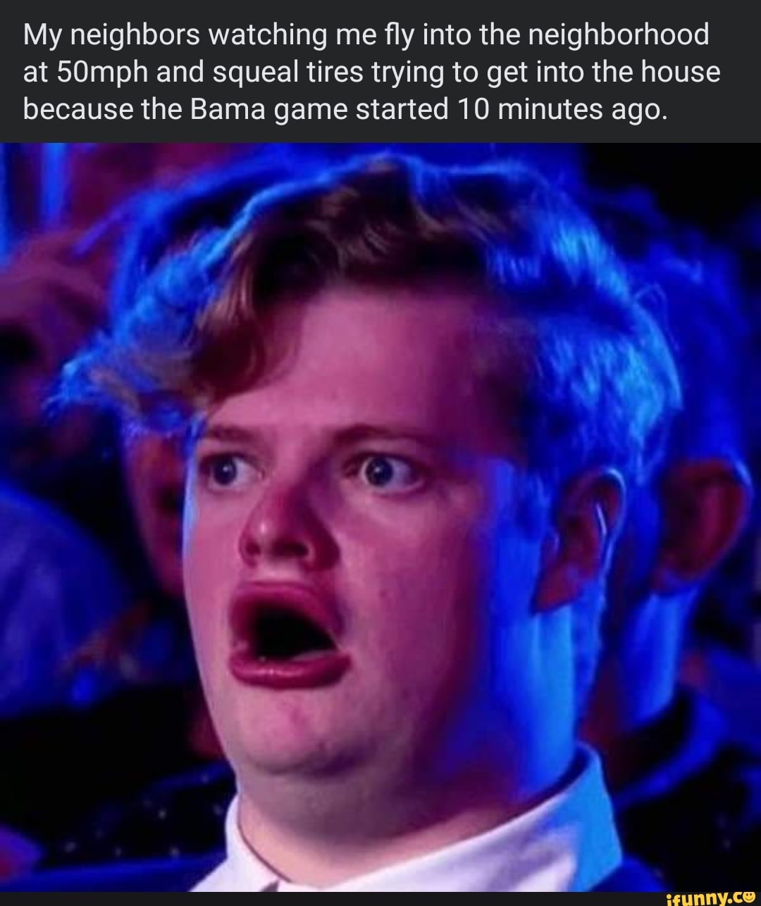 My neighbors watching me fly into the neighborhood at 50mph and squeal ...