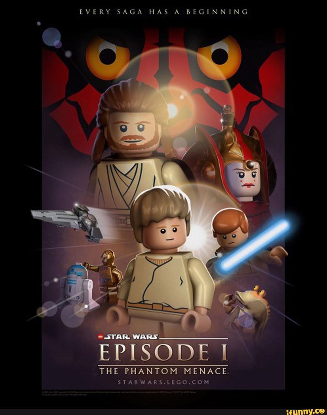 EVERY SAGA HAS A BEGINNING THE PHANTOM MENACE. - iFunny