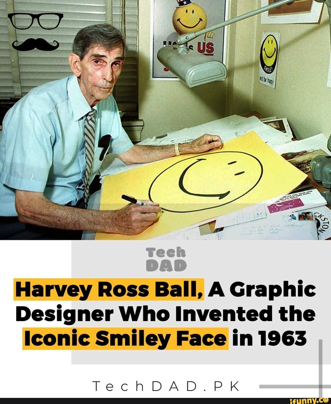 Harvey Ross Ball, A Graphic Designer Who Invented the Iconic Smiley ...