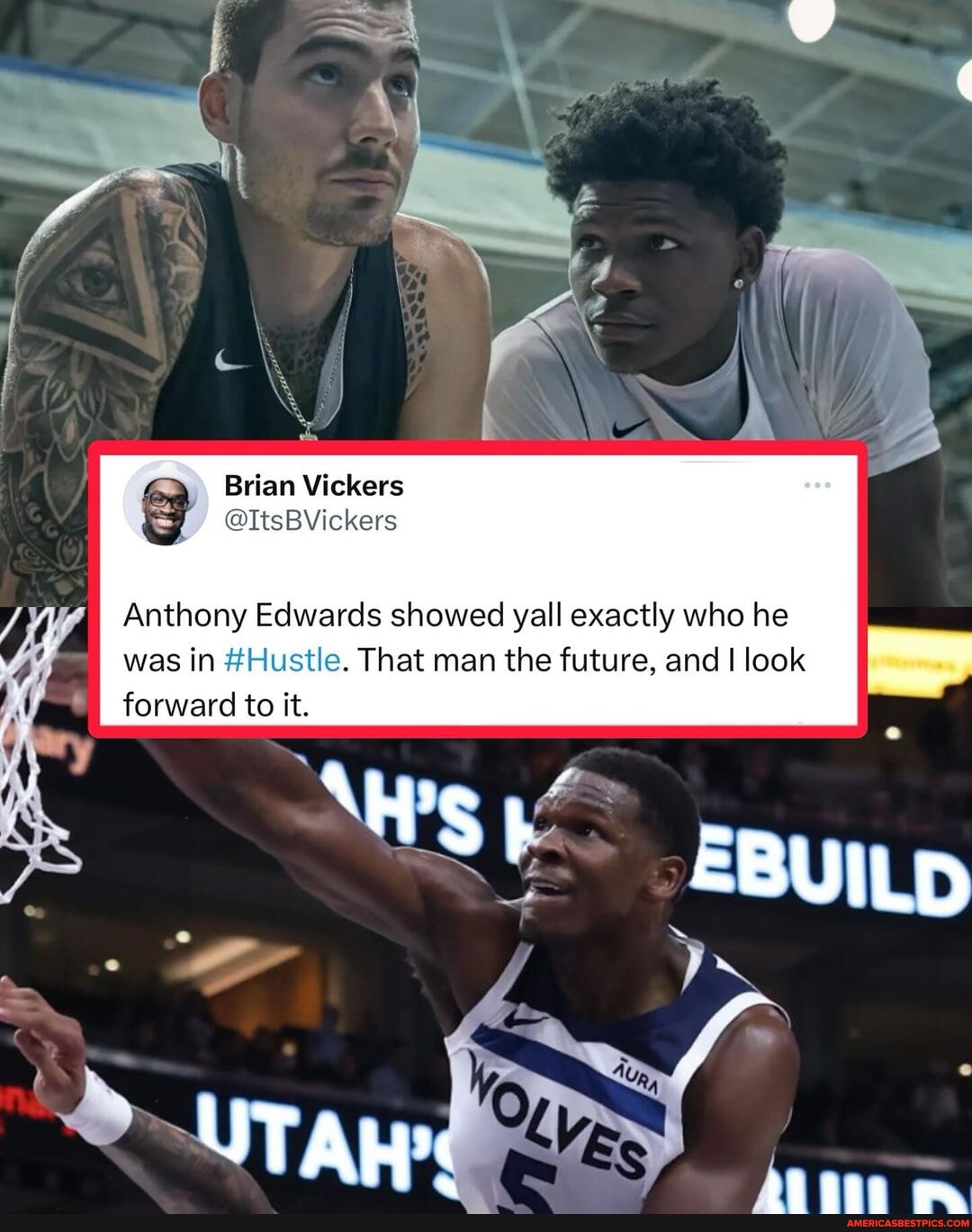 How Anthony Edwards got casted as the VILLAIN in Netflix’s Hustle 🔥👀 ...