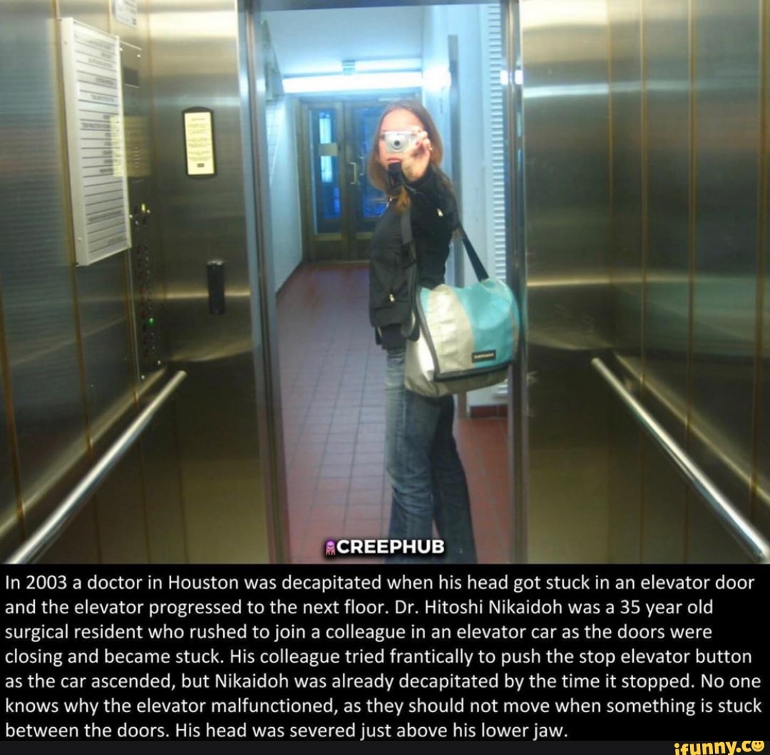 ACREEPHUB In 2003 a doctor in Houston was decapitated when his head got ...