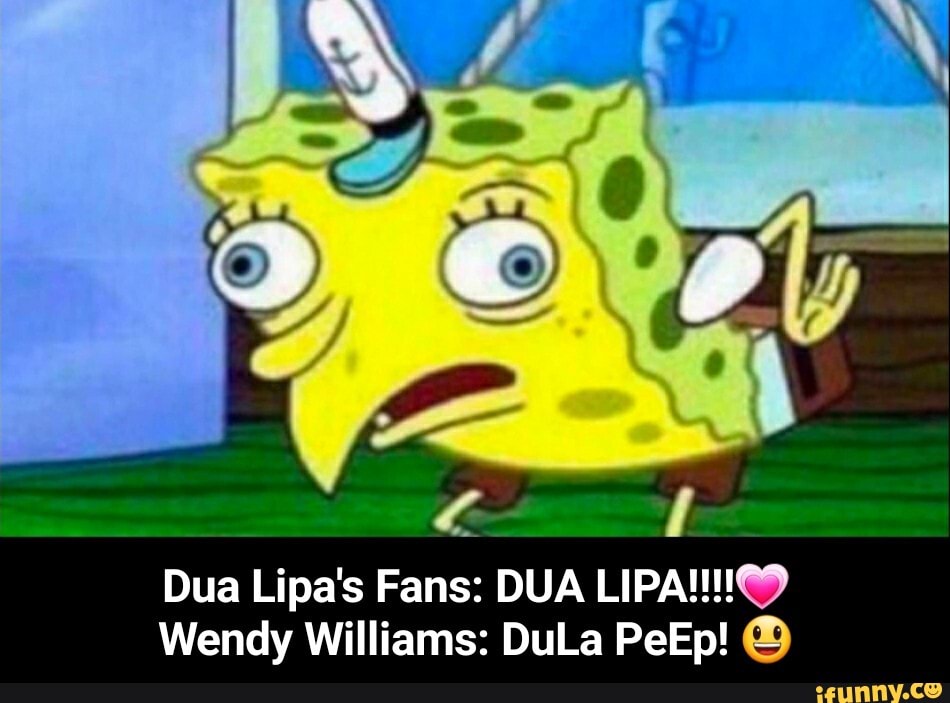 It VG Dua Lipa's Fans: DUA LIPAUNO Wendy Williams: DuLa PeEp! - Dua ...