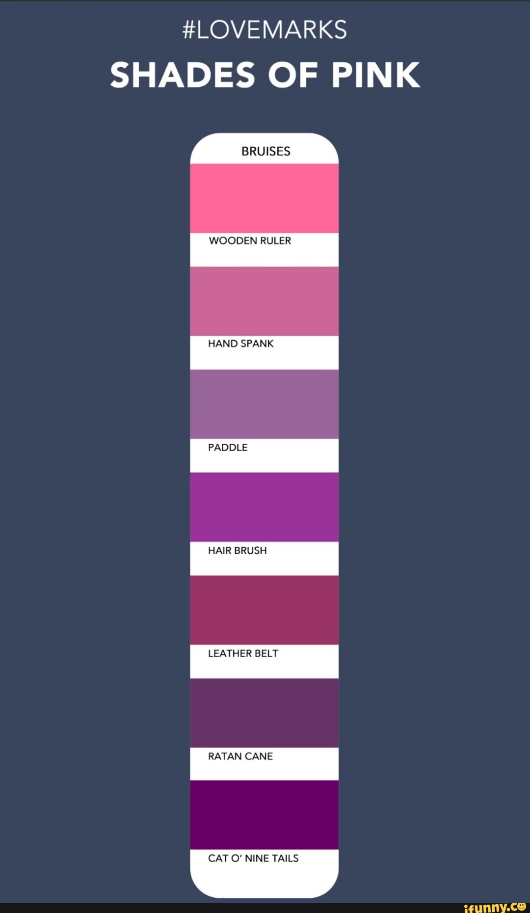 #LOVEMARKS SHADES OF PINK BRUISES WOODEN RULER HAND SPANK PADDLE HAIR ...