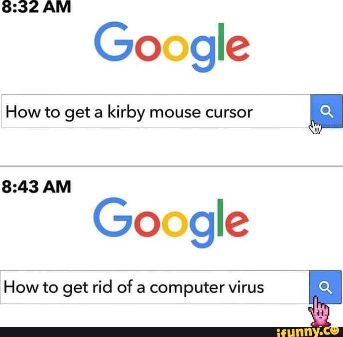AM Google How to get a kirby mouse cursor AM Google How to get rid of a ...