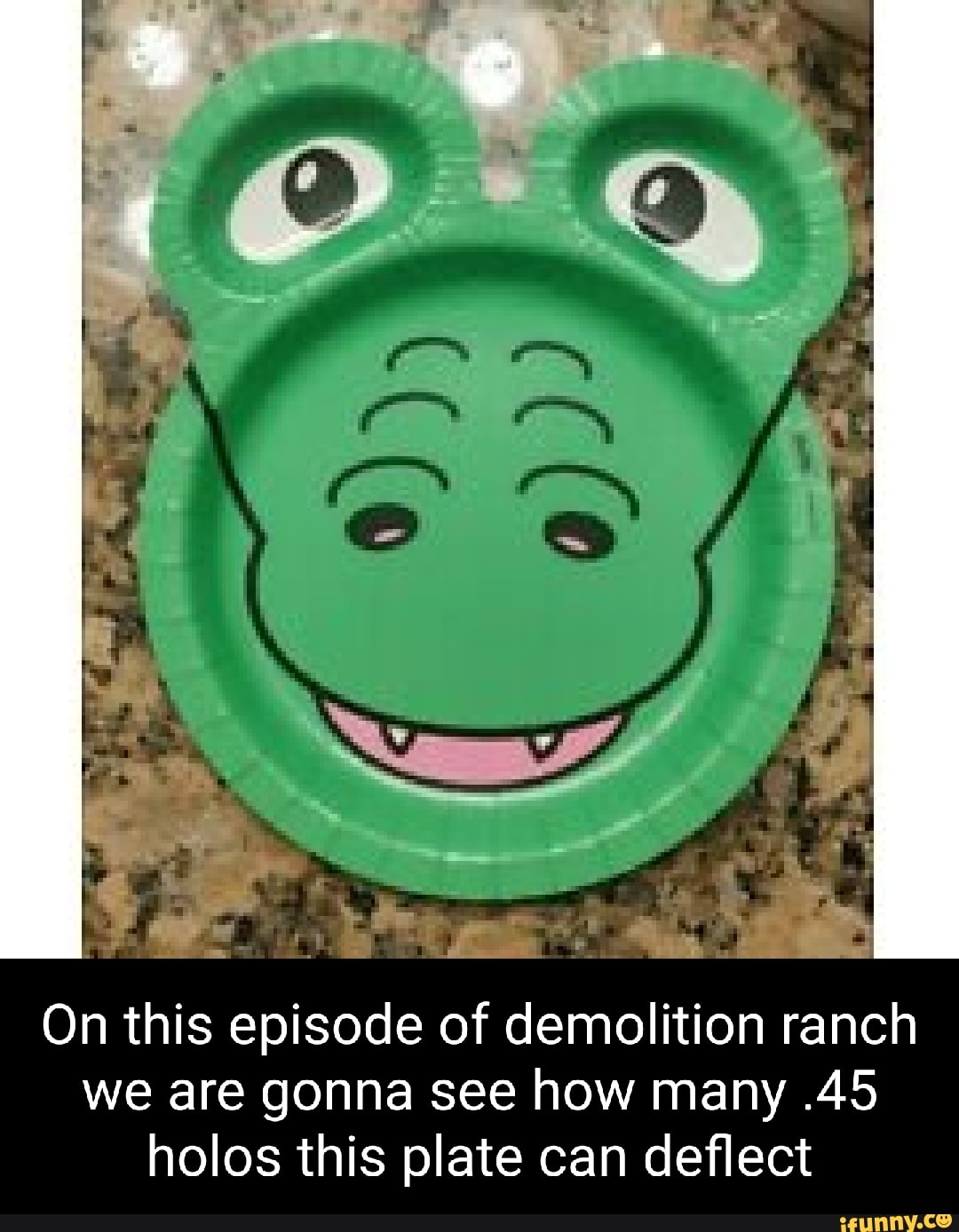 On this episode of demolition ranch we are gonna see how many .45 holos ...