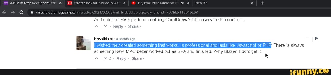 Blazor memes. Best Collection of funny Blazor pictures on iFunny