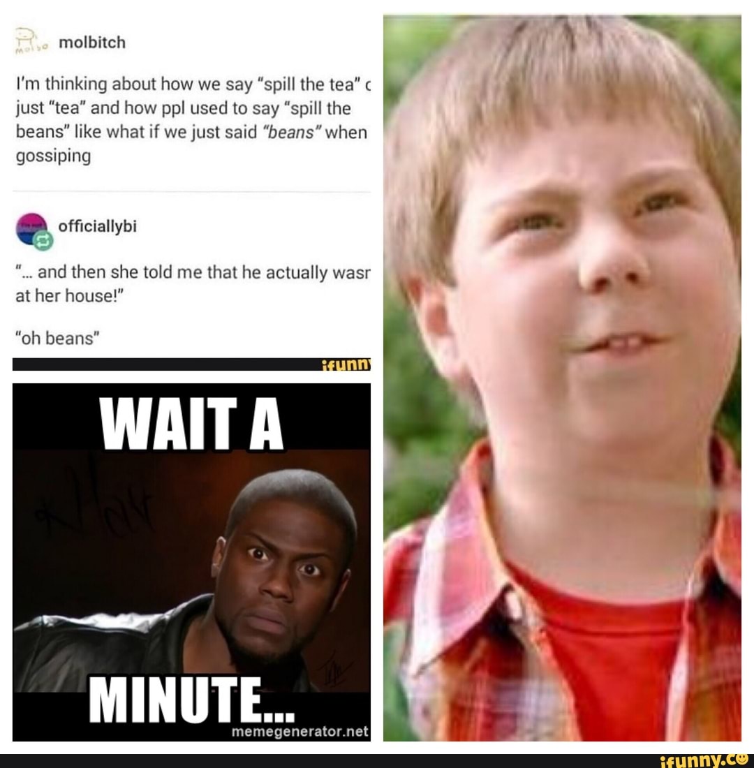 Wait A Minute Meme Kevin Hart