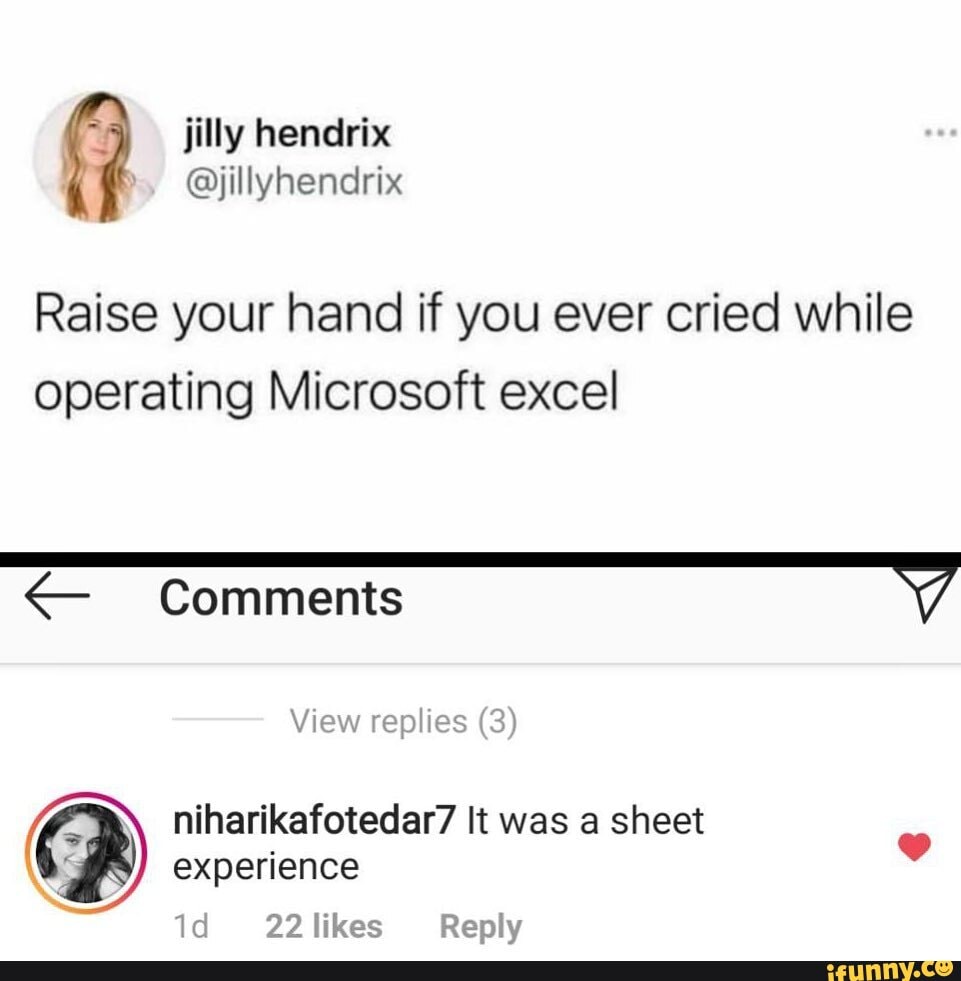 Jilly hendrix " @jillyhendrix Raise your hand if you ever cried while ...