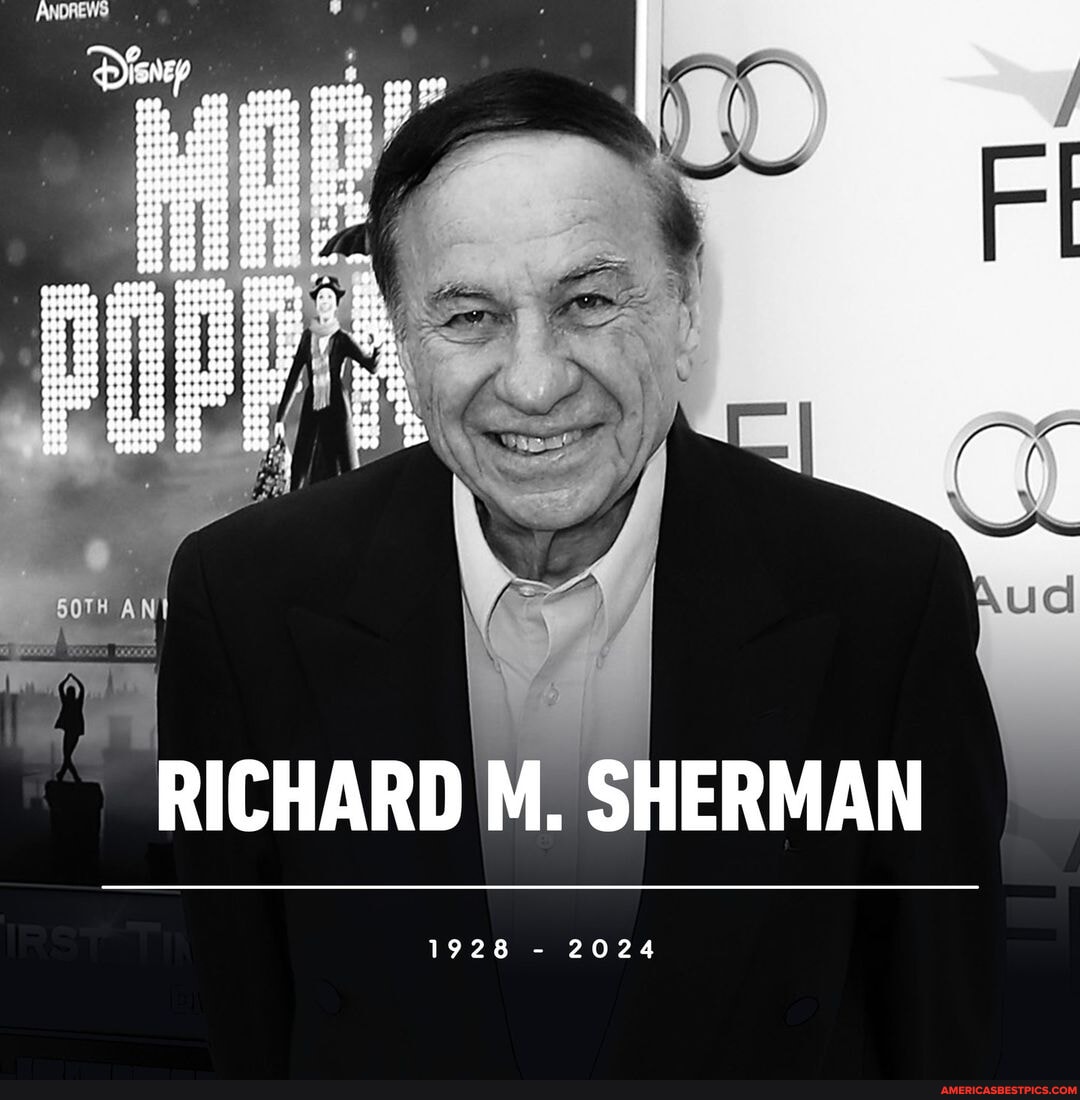 Richard M. Sherman, one half of the Sherman Brothers duo and co-writer ...