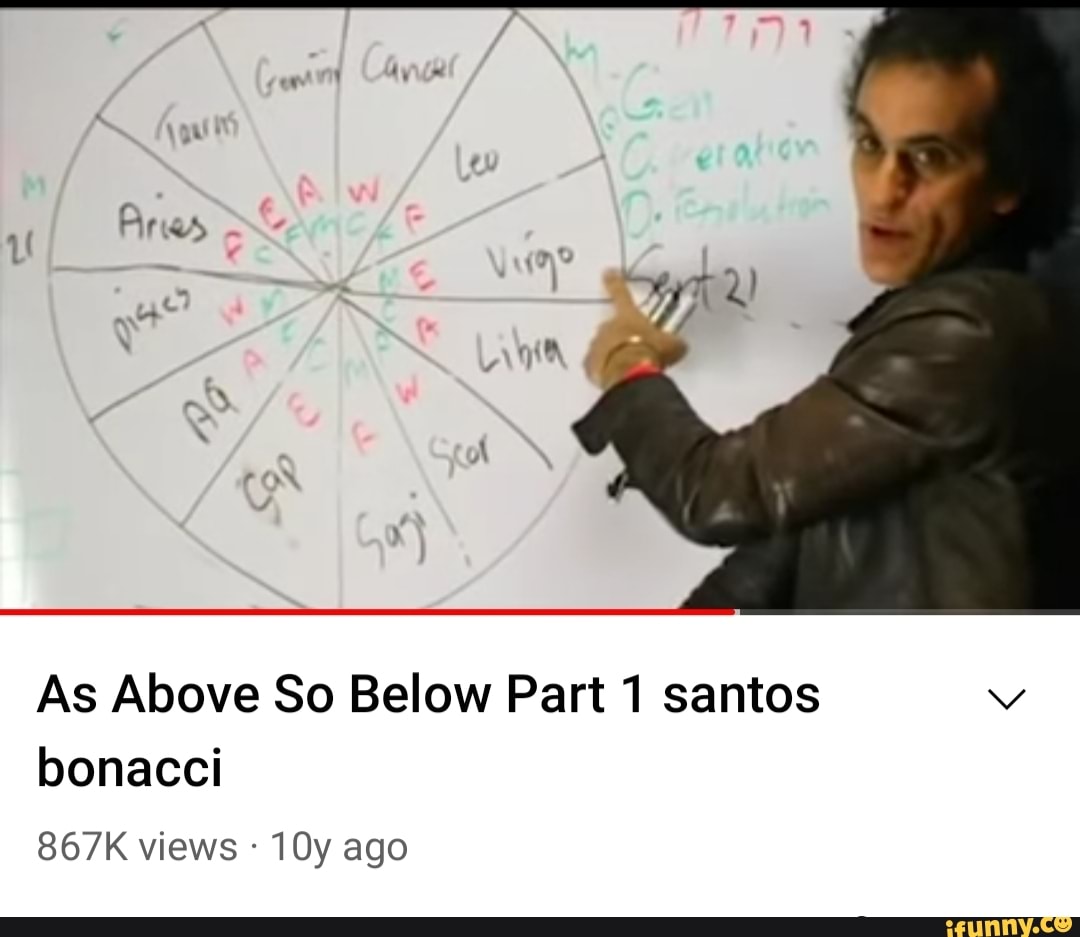As Above So Below Part 1 santos bonacci 867K views ago - iFunny