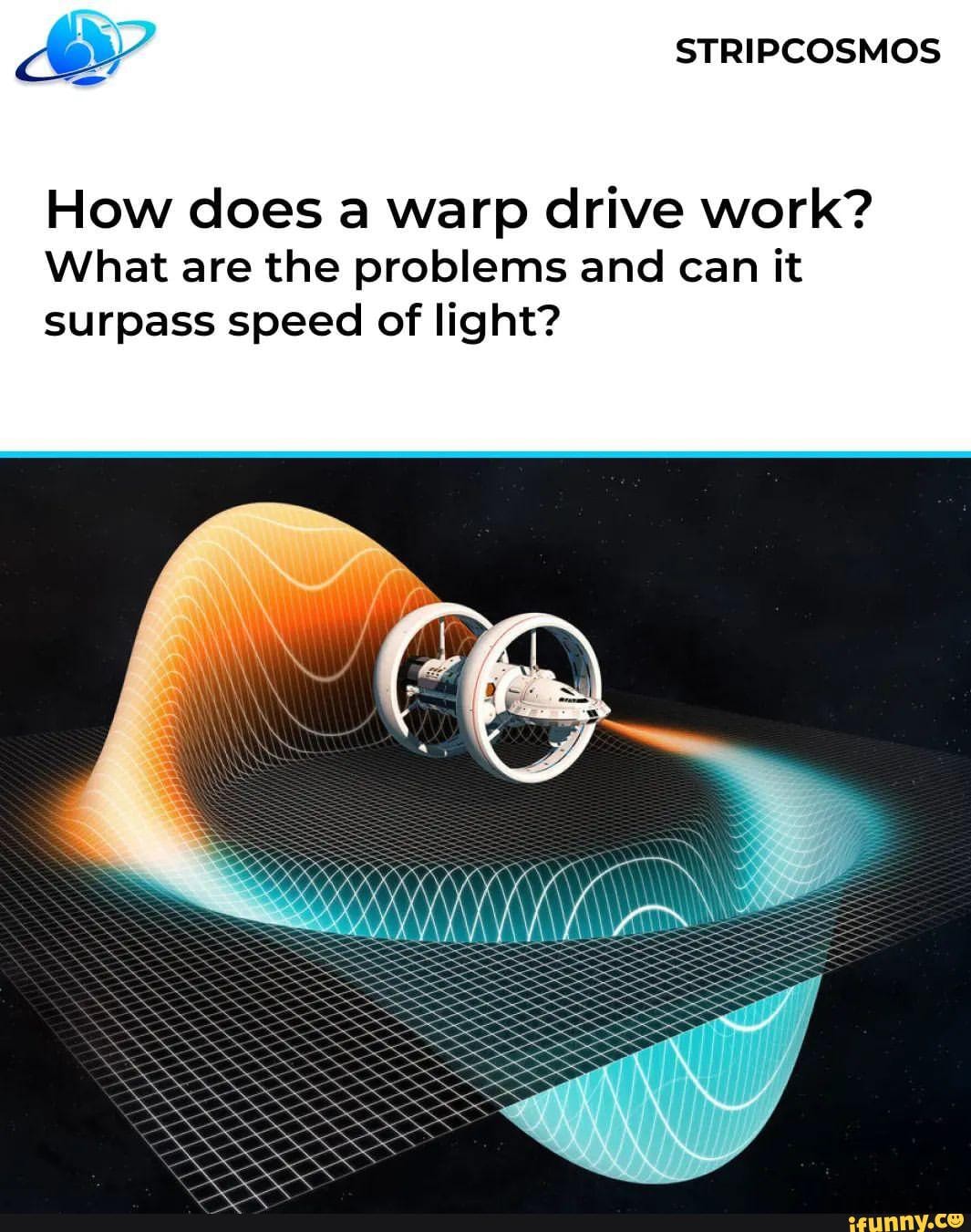 Alcubierre Warp Drive Animation