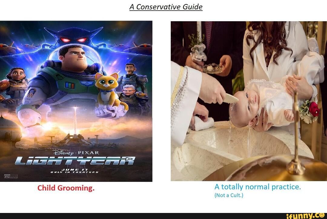 PIXAR Child Grooming. A Conservative Guide A totally normal practice ...