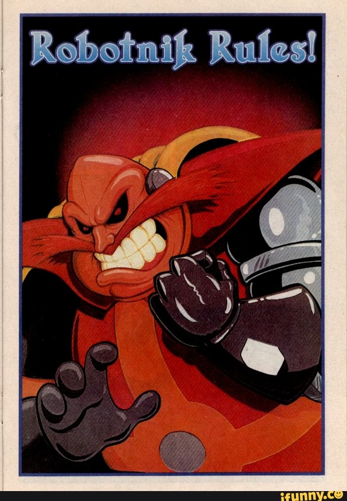 Robotnik Rules! - iFunny