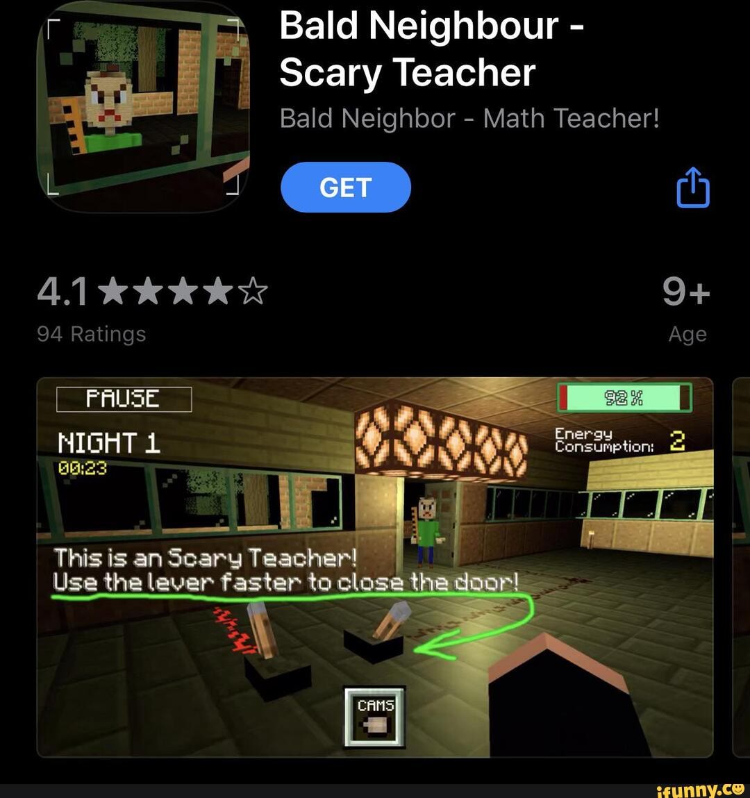 Bald Neighbour - Scary Teacher Bald Neighbor - Math Teacher! A1KKKKSX ...