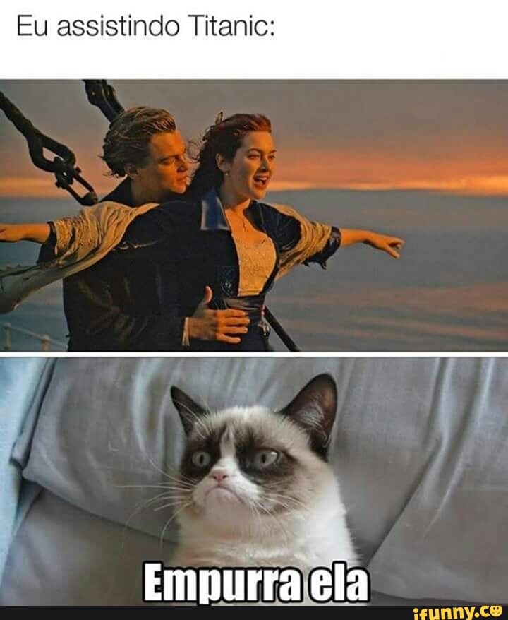 Grumpy Cat Captions Titanic