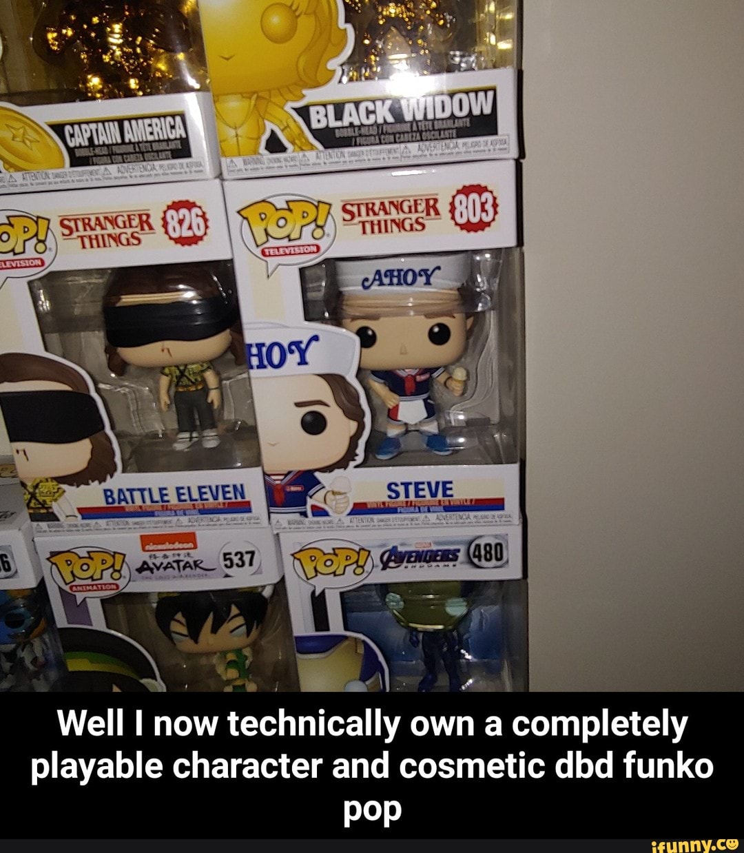 Well I now technically own a completely playable character and cosmetic ...