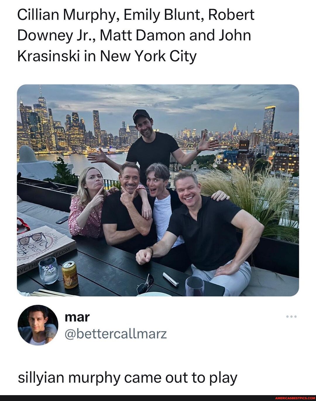 This is the greatest picture of Cillian Murphy I have ever seen 😂 Like ...