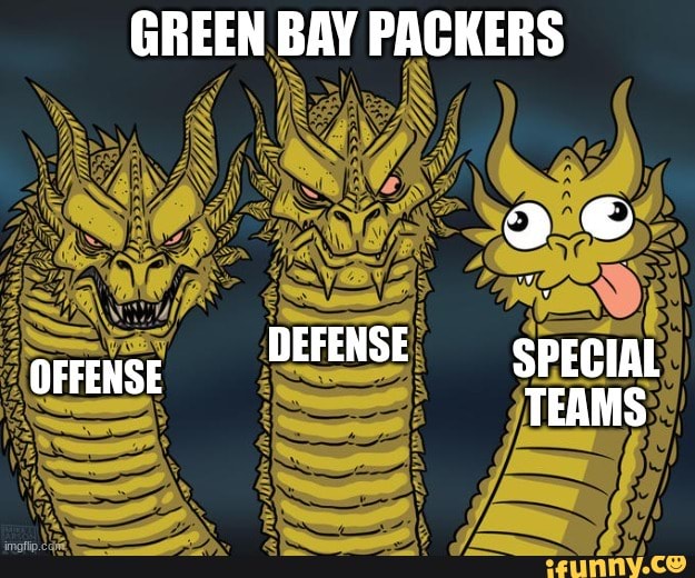 GREEN BAY PACKERS DEFENSE SPECIAL OFFENSE TEAMS - iFunny