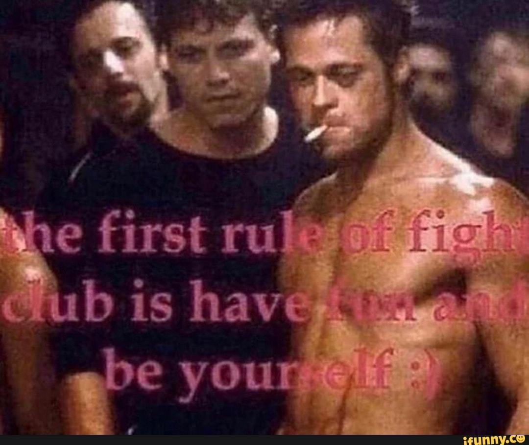 Fight Club memes memes. The best memes on iFunny