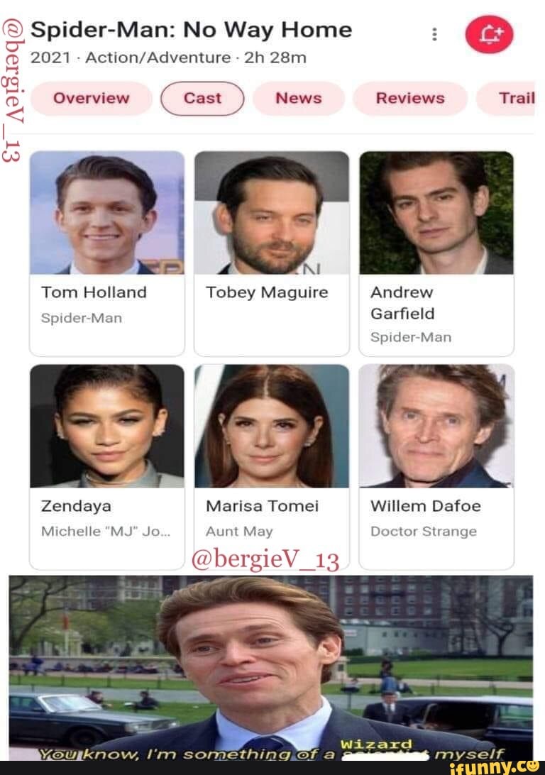 Spider-Man: No Way Home 2021 - - Overview Cast ) News Reviews Trail ...