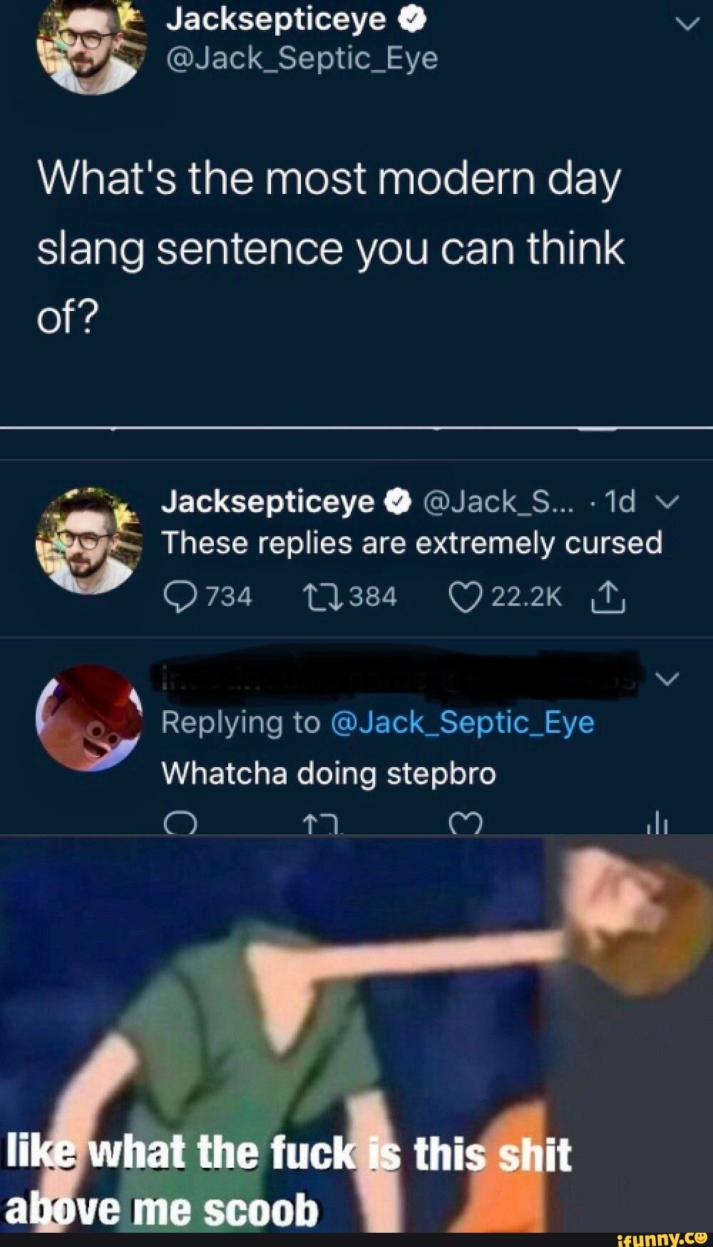 What's the most modern day slang sentence you can think of? These ...