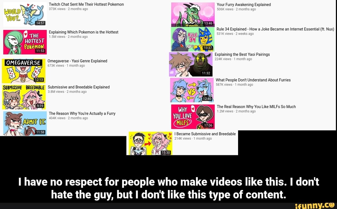 Your Furry Awakening Explained Twitch Chat Sent Me Their Hottest