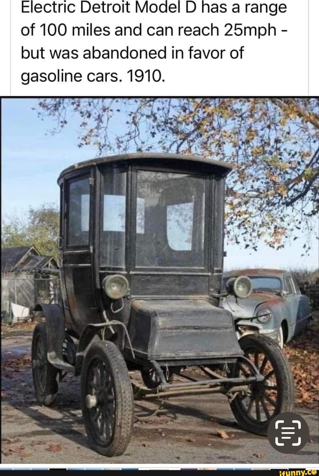 Electric Detroit Model D has a range of 100 miles and can reach 25mph ...