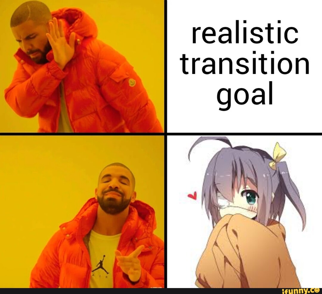 Egg_irl - \ts \ts realistic transition goal - iFunny