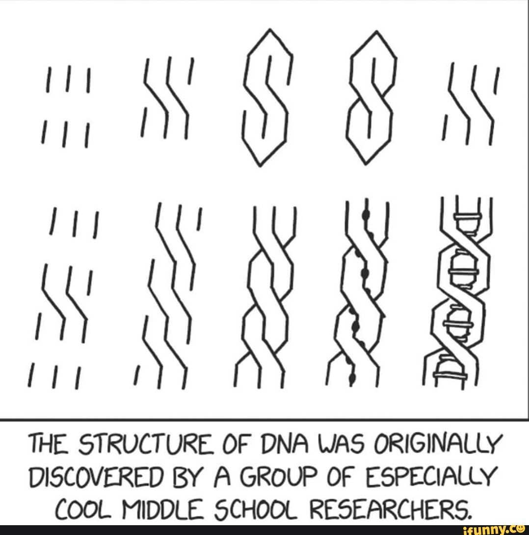 SANS THE. THE STRUCTURE. STRUCTURE. OF OF DNA DNA WAS WAS ORIGINALLY ...