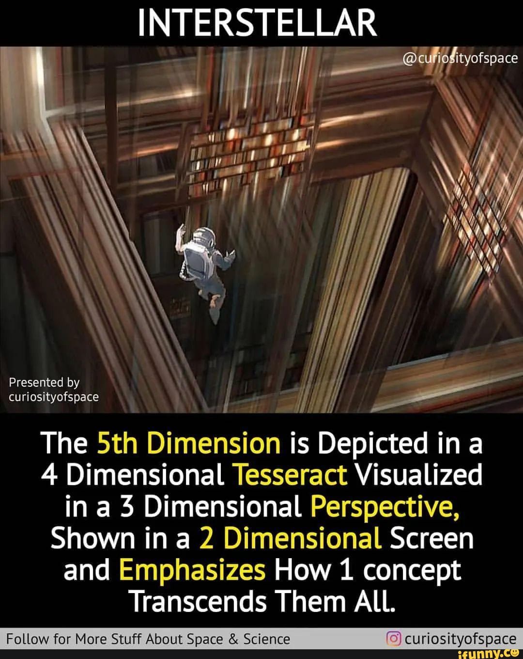 INTERSTELLAR Presented by curiosityofspace The Sth Dimension is ...
