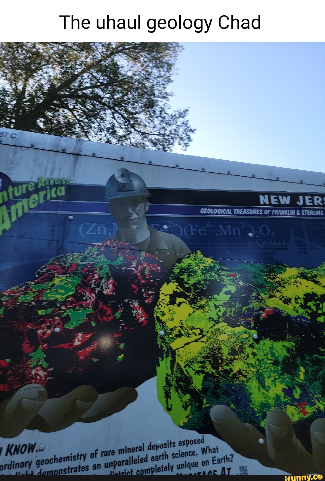 The uhaul geology Chad - iFunny