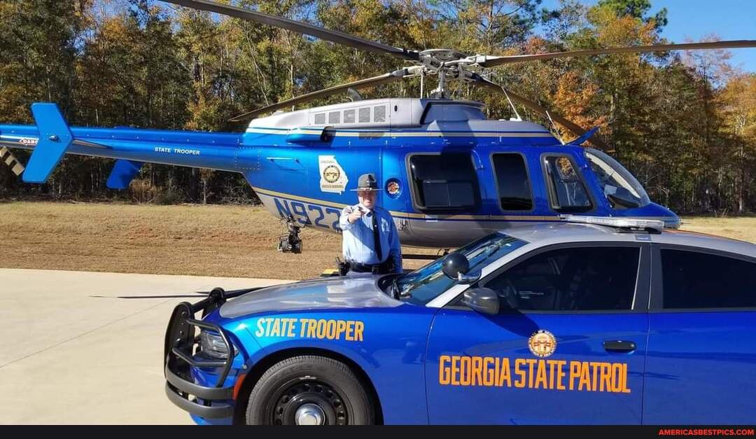 A Georgia State trooper pulled a car over on I-75 about 2 miles north ...