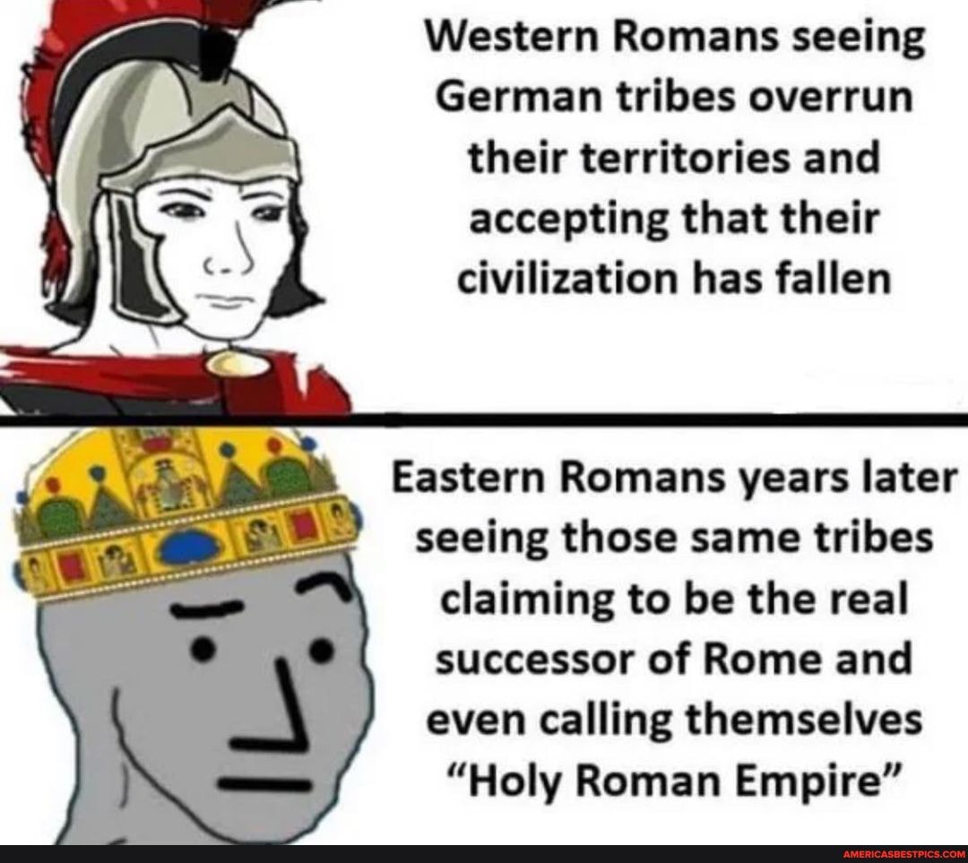 NPC - Western Romans seeing German tribes overrun their territories and ...