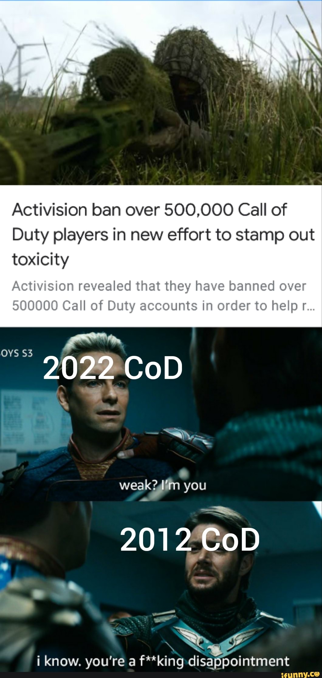 Activision ban over 500,000 Call of Duty players in new effort to stamp ...