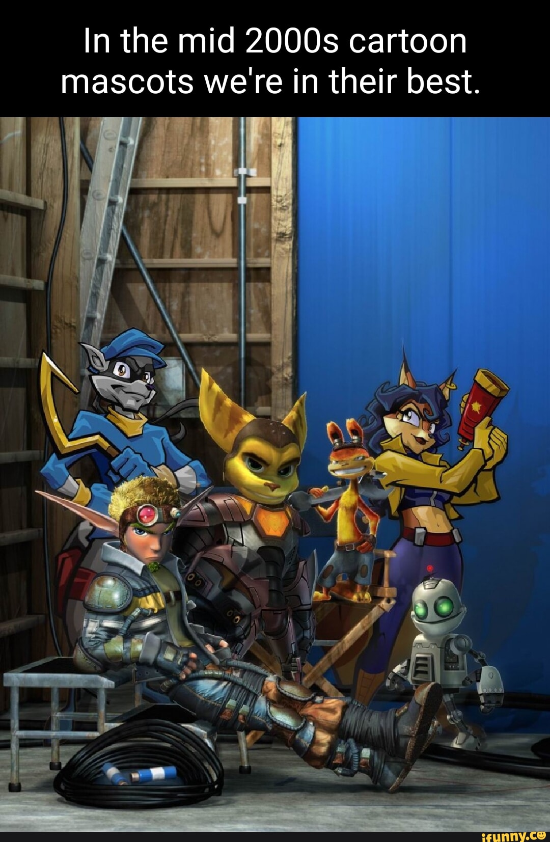 In the mid 2000s cartoon mascots we're in their best. - iFunny